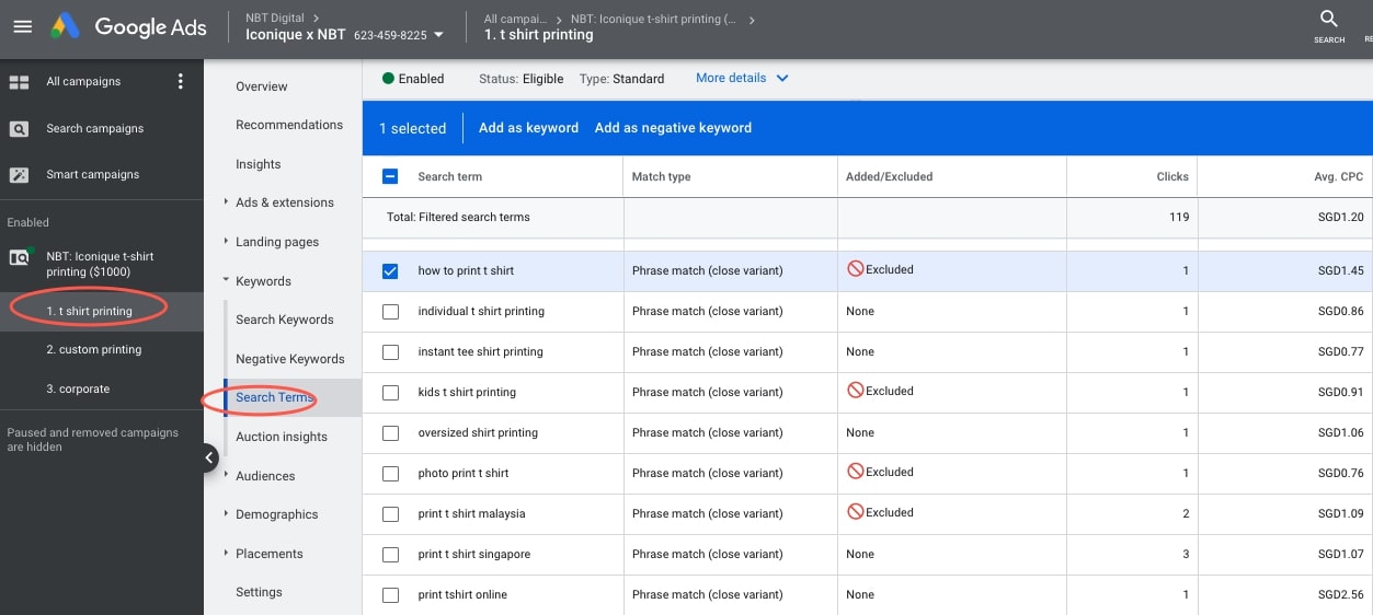 Google Negative Keywords | How To Build It Strategically - NBT